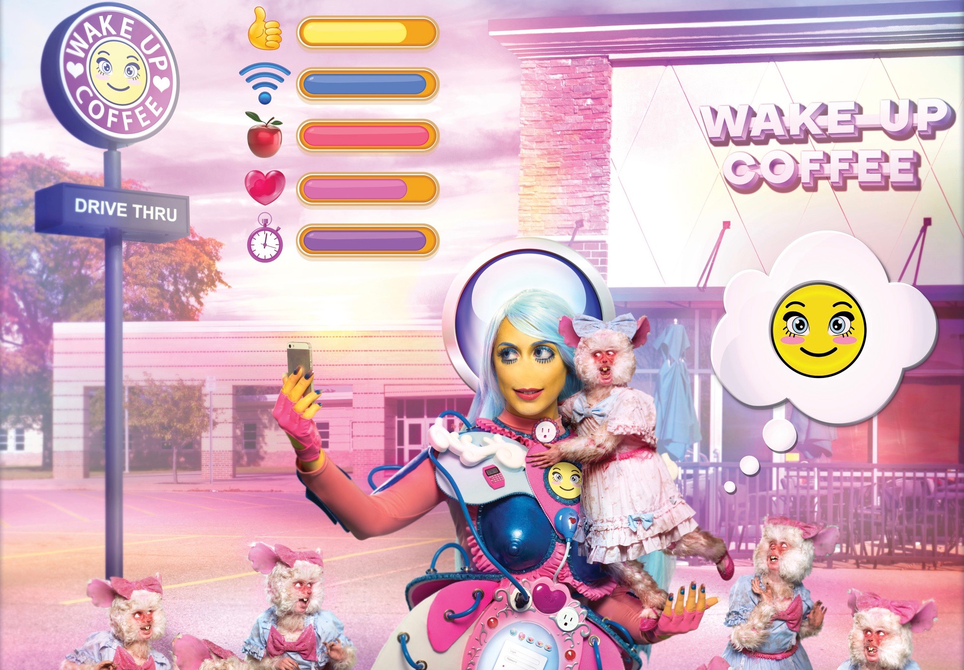 Rachel Maclean: Wot u :-) about? exhibition at HOME - Creative Tourist