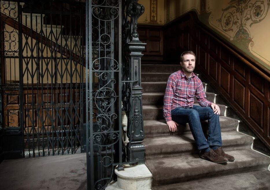 Lucie McKnight Hardy and Andrew Michael Hurley at Blackwell's ...