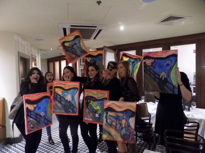 Paint the Scream for Halloween! at Seven Bro7hers - Creative Tourist