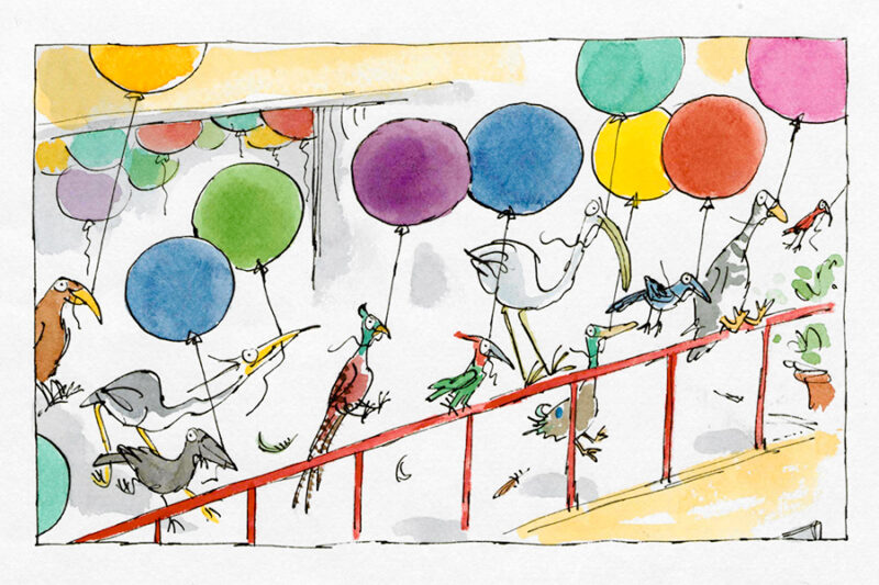 Quentin Blake and John Yeoman: 50 Years of Children's Books at Lady ...