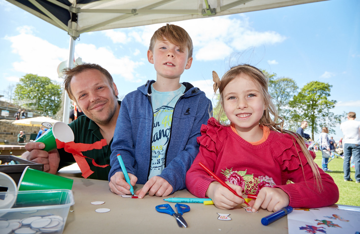 Castle Crafts at Pontefract Castle - Creative Tourist