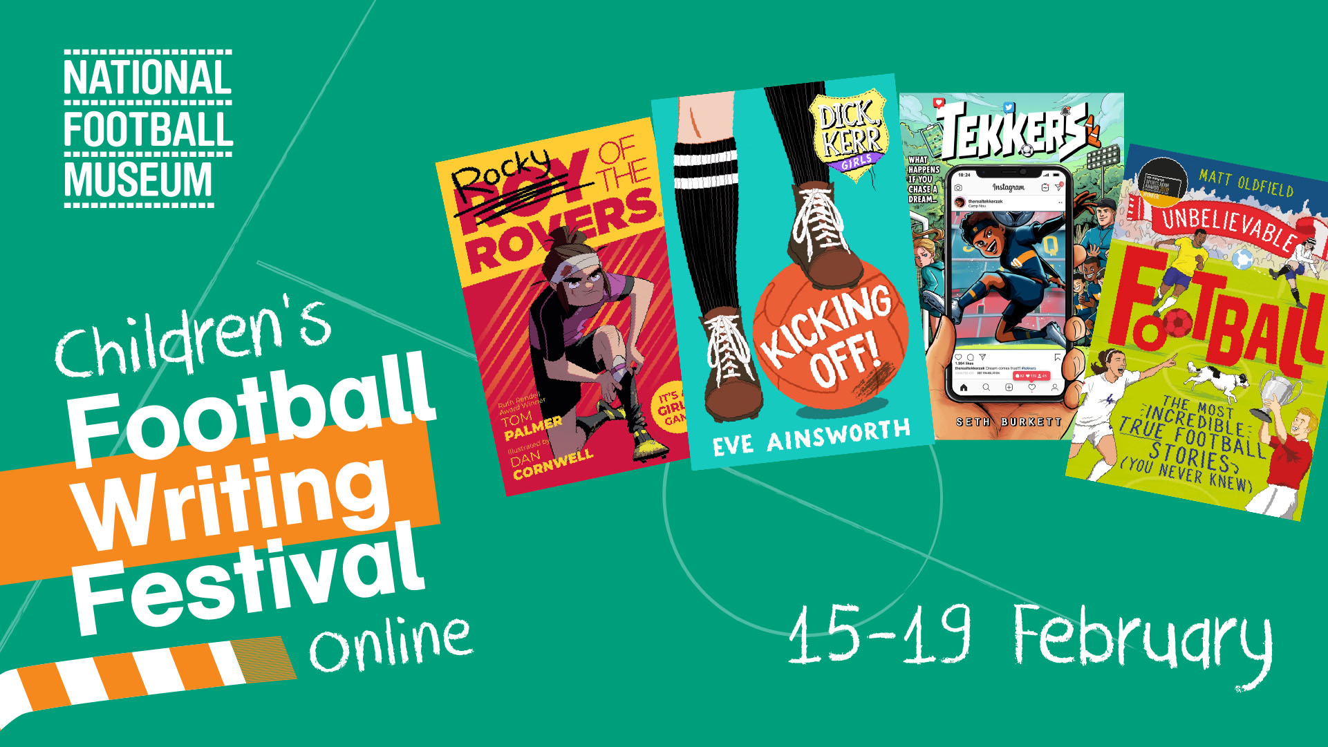 Children's Football Writing Festival - online I Creative tourist I Families