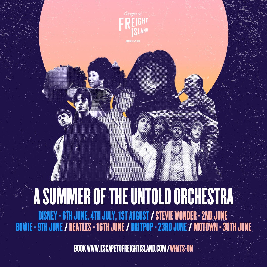 A Summer of The Untold Orchestra at Escape to Freight Island | Creative ...