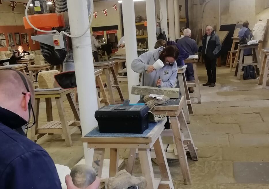 Stone carving at West Riding Stonecarving Association | Creative Tourist