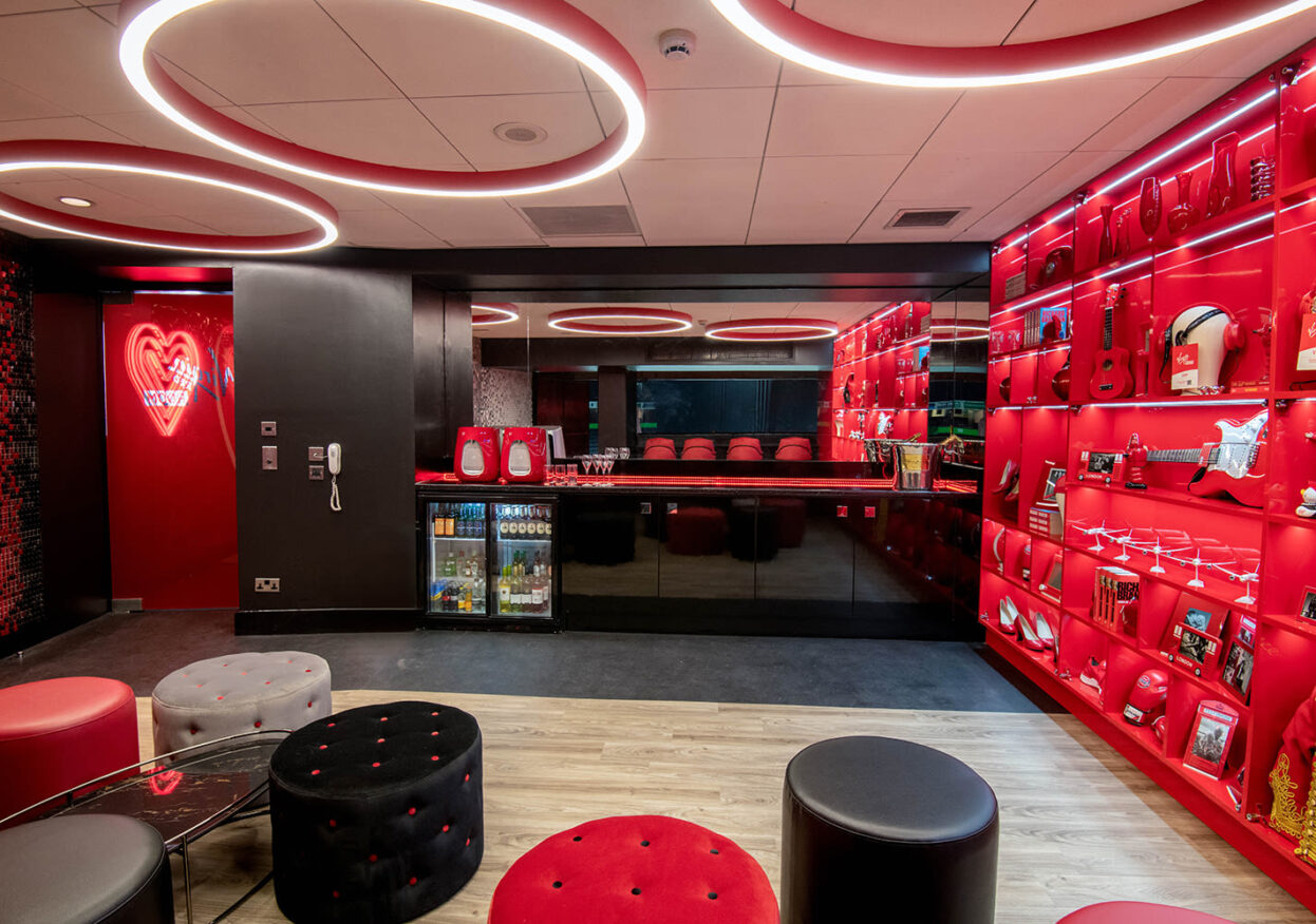 Virgin Red Room | VIP rooms in Manchester | Creative Tourist