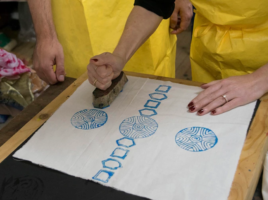 Block Printing Demonstration and Workshop - Creative Tourist