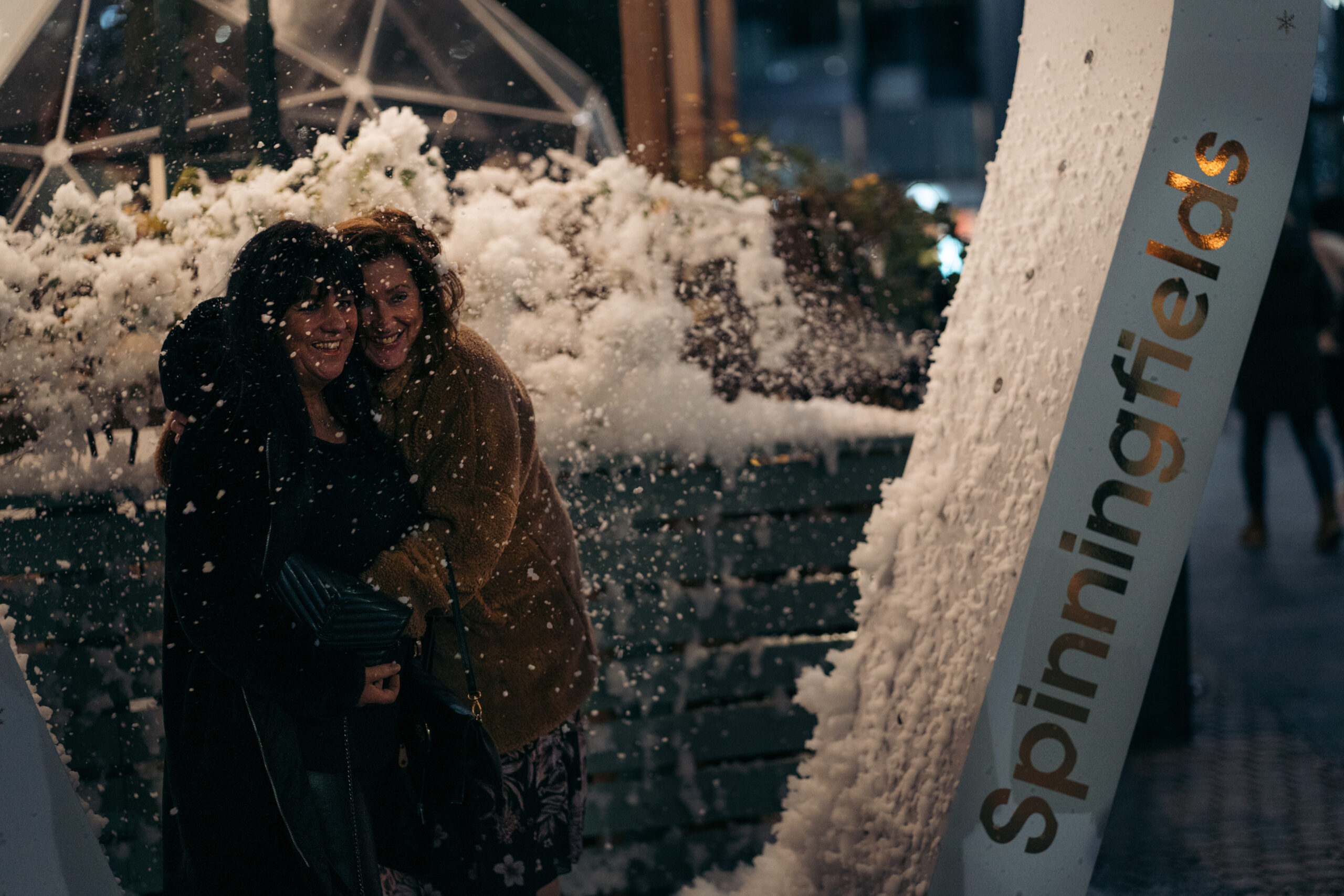 Winter in Spinningfields