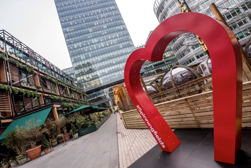 With love, Spinningfields x | Valentine's events in Manchester