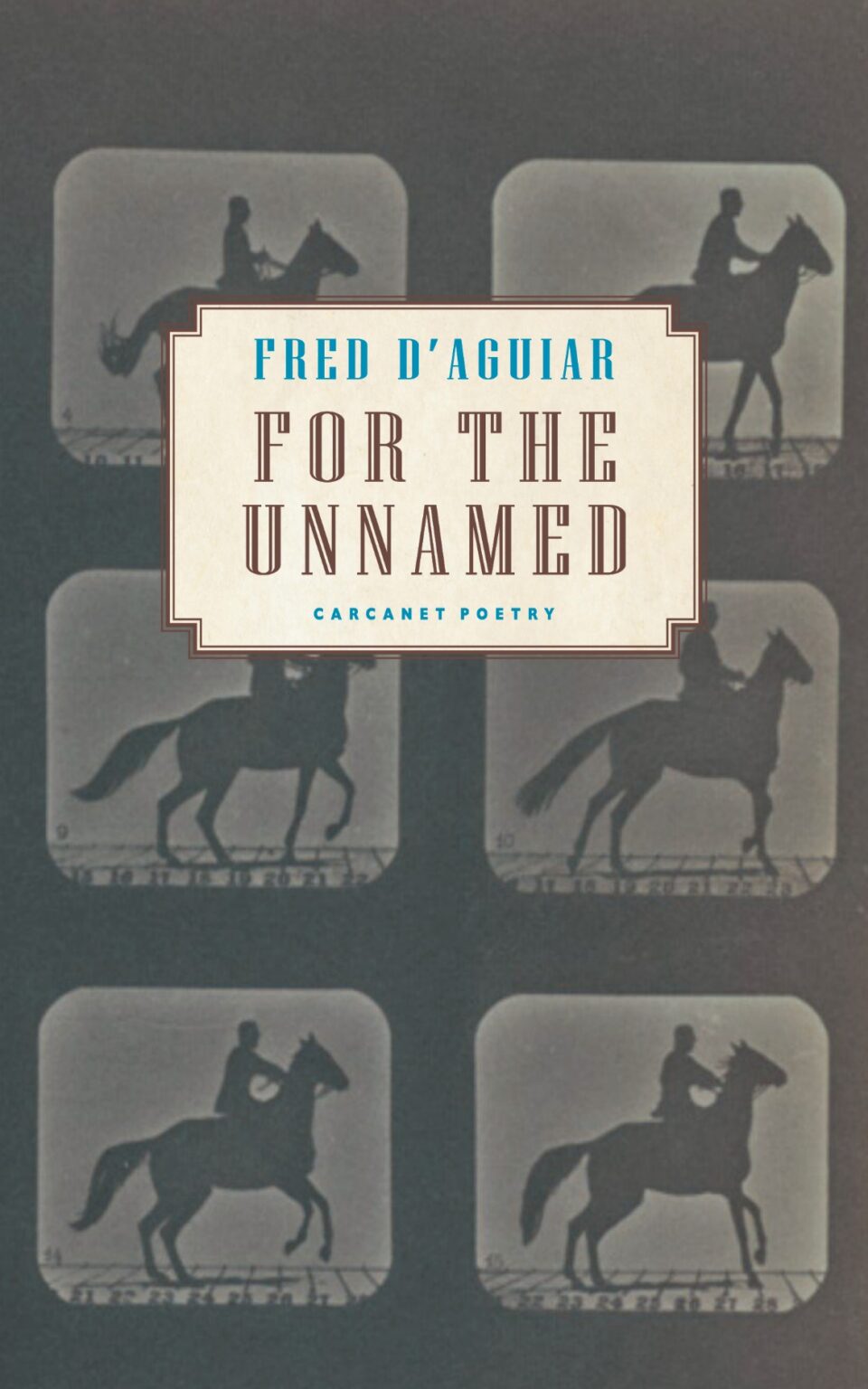 Carcanet online book launch: For The Unnamed by Fred D'Aguiar
