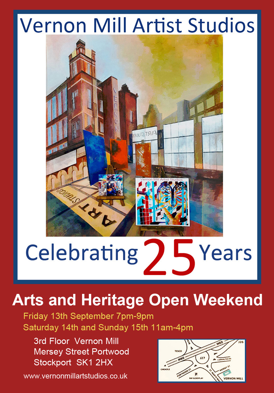 Vernon Mill Artist Studios: 25th Anniversary Celebrations
