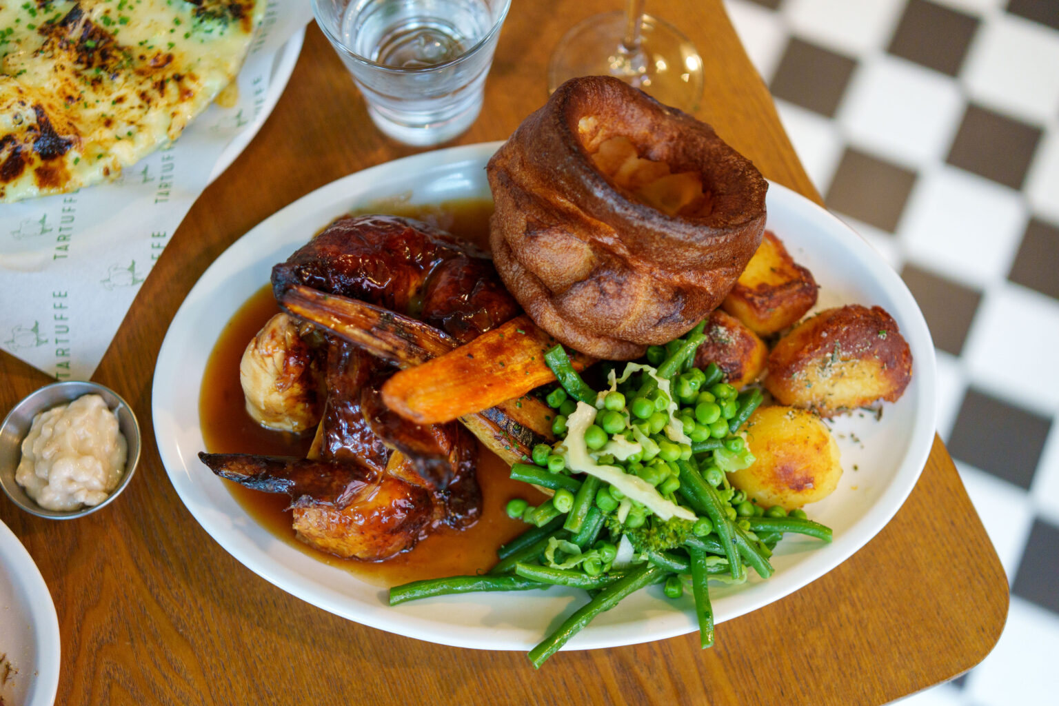 Tartuffe at Side Street Kitchen | Rotisserie chicken in Manchester