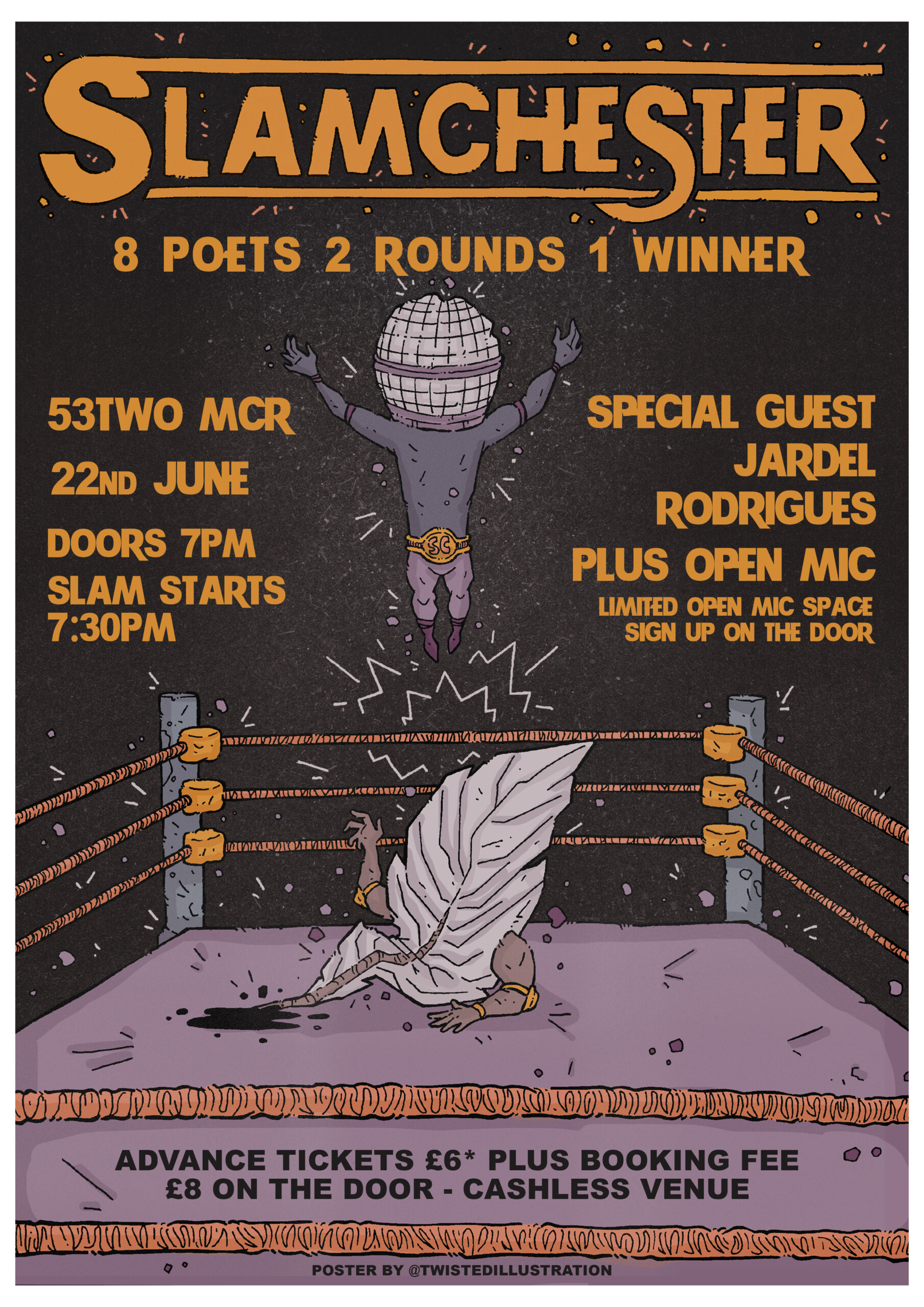 SLAMCHESTER at 53Two | Literature | Creative Tourist